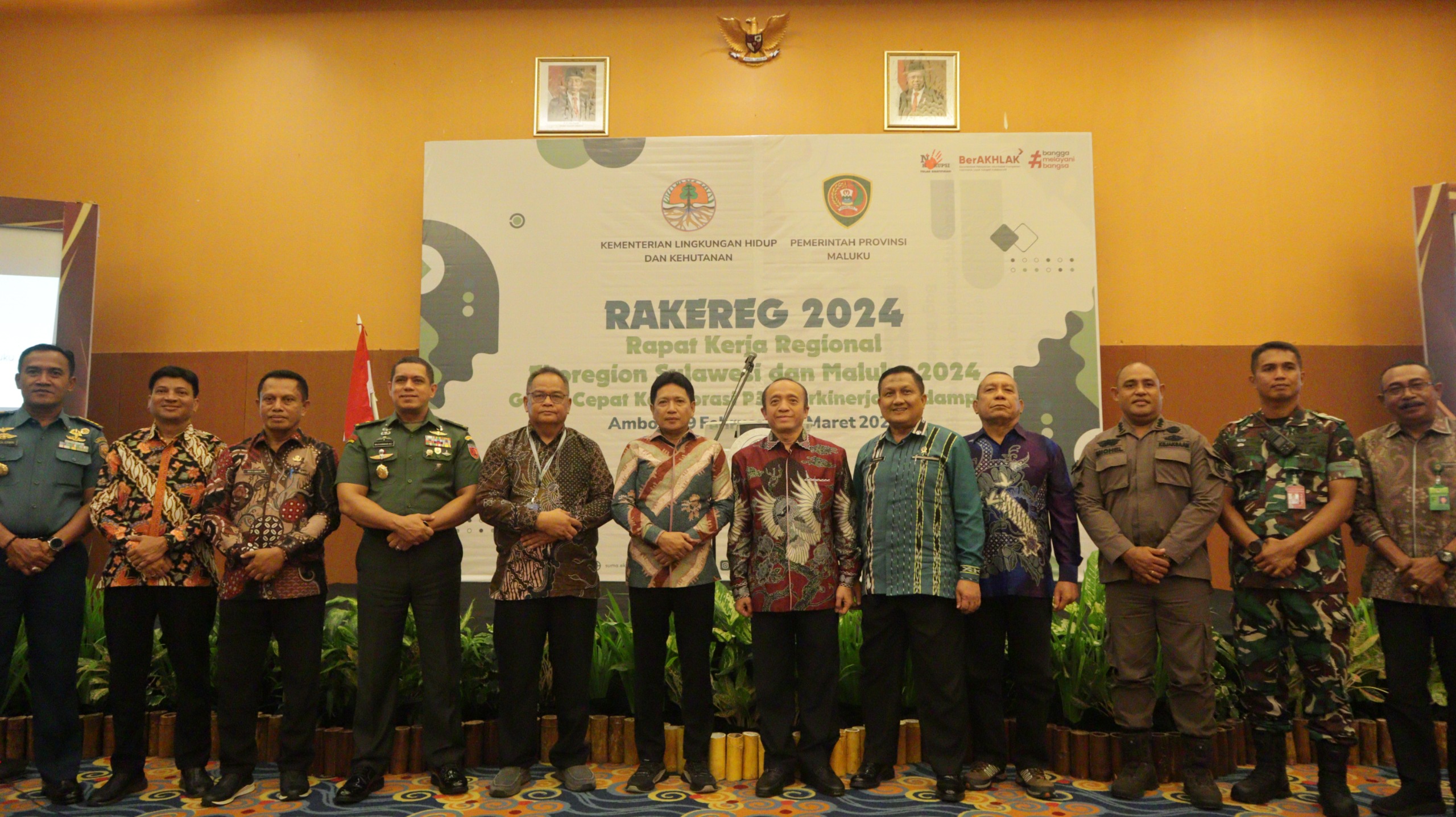 SEKDA BUKA RAKER REGIONAL EKOREGION SE-SULAWESI DAN MALUKU TAHUN 2024 ...