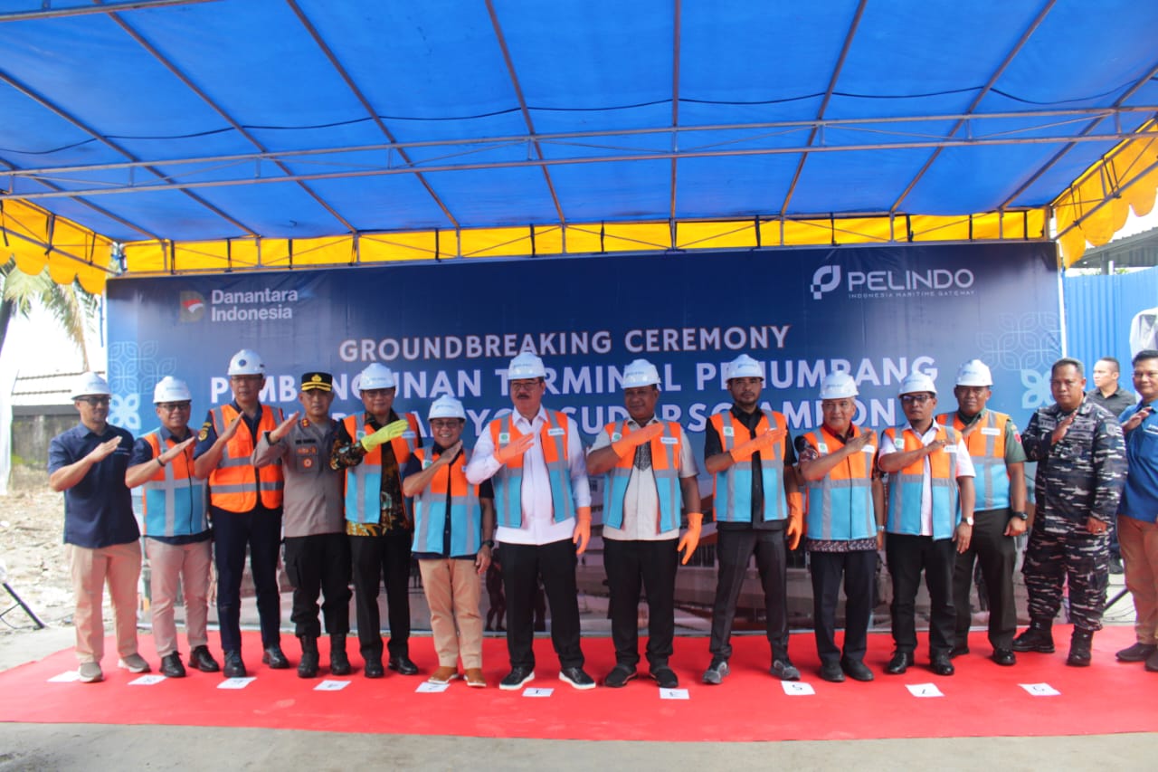 GUBERNUR MALUKU HADIRI GROUNDBREAKING CEREMONY PEMBANGUNAN TERMINAL ...